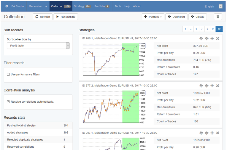 Generando las Primeras Estrategias con Expert Advisor Studio Generando las Primeras Estrategias con Expert Advisor Studio