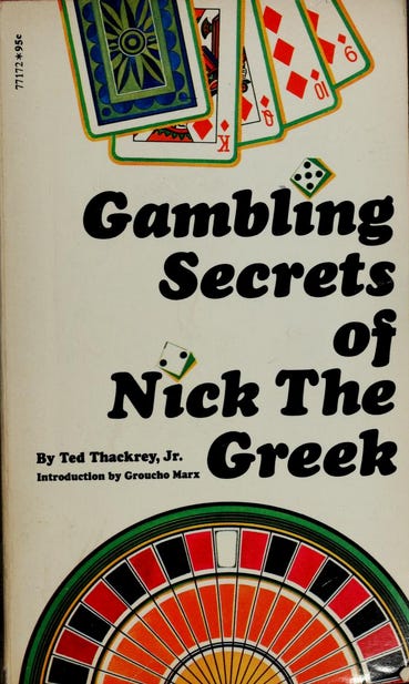 La Historia de Nick el Griego. Lecciones para los Traders
